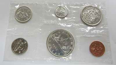 1965 Canada Mint Set * Silver Dollar, Half Dollar, Quarter & Dime | eBay