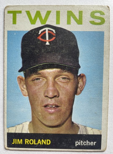 1964 Topps Jim Roland Minnesota Twins Pitcher | eBay