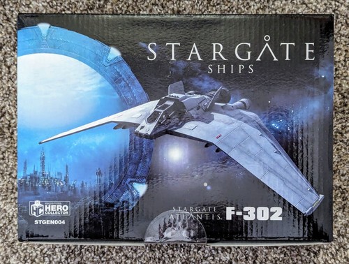 Eaglemoss Stargate SG-1 F-302 Fighter Interceptor New in Box Sealed ...