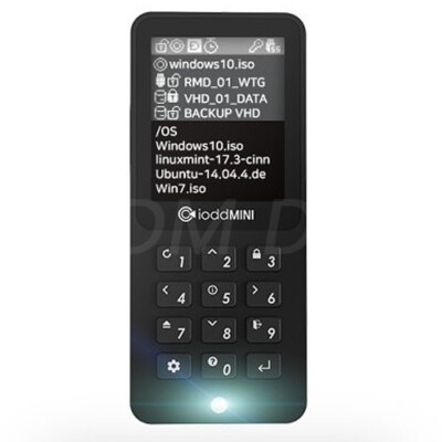 IODD MINI M.2 SSD 256GB USB 3.0 Bootable Virtual ODD AES256 256-bit ...