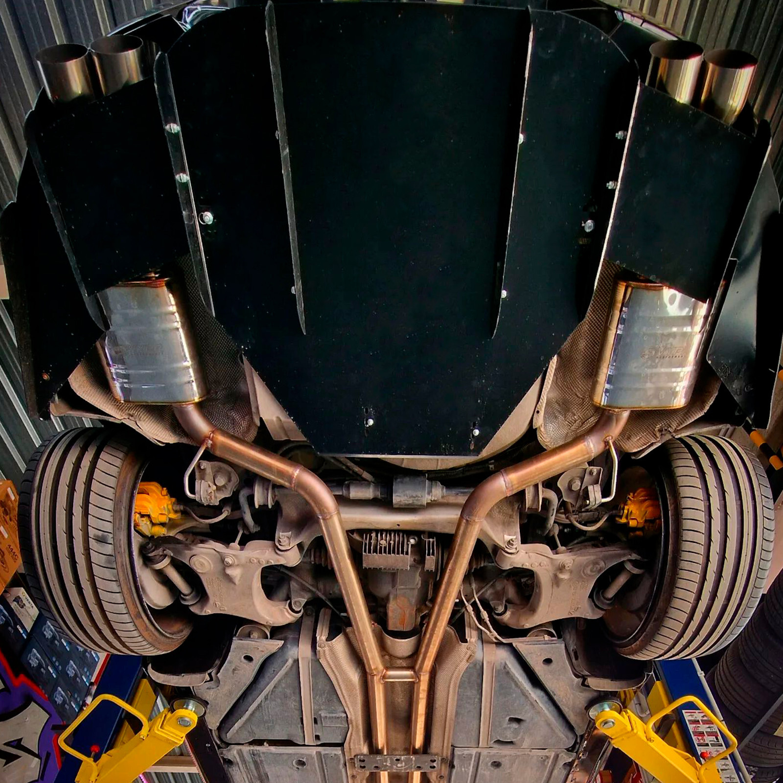 BMW M6 E63 Rear Bumper Diffuser Fancywide | eBay