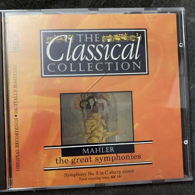 31 Mahler The Great Symphonies The Classical Collection Cd(b79/21) Free ...
