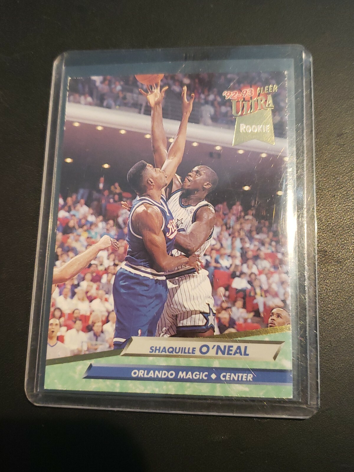 Ultra Fleer 92-93 Shaquille O'Neal (Shaq) Rookie Card #328 Orlando ...