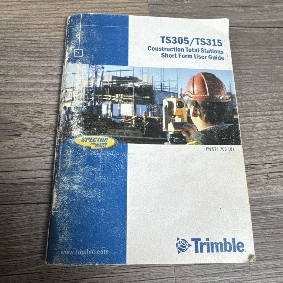 TRIMBLE TS305 PRISMLESS SURVEYING TOTAL STATION FOR PARTS OR REPAIR | eBay
