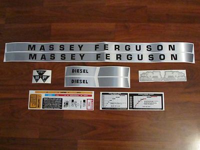 Tractor Delux Decal set stickers to fit Massey Ferguson 135 | eBay