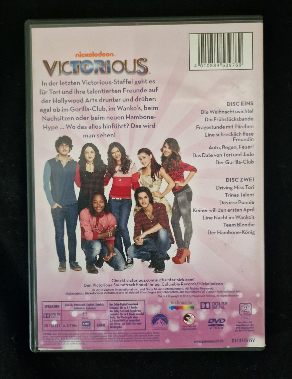Victorious - Season drei, Volume eins [2 DVD´s] | eBay.de