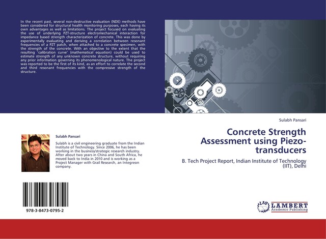 Concrete Strength Assessment using Piezo-transducers von Sulabh Pansari (2011, Taschenbuch ...