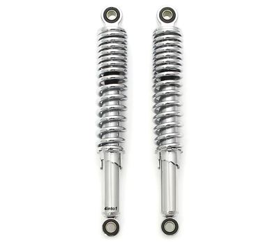 Chrome Rear Shocks Eye To Eye 320mm 12.5" Honda CB100 CL100 CL100S ...