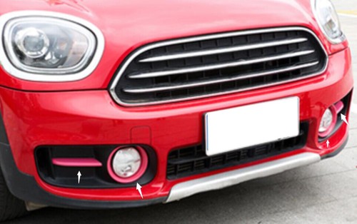 Fit For Mini Cooper Countryman F60 ABS Pink Front Bumper Fog Light Lamp ...