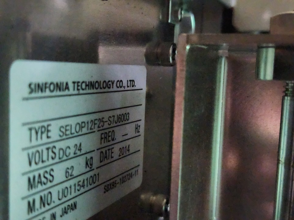 As-Is SINFONIA 300mm LOAD PORT SELOP12F25-S7J6003 | eBay