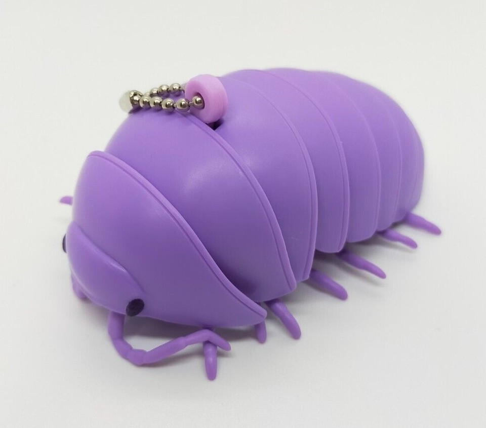 Japan Bandai Gashapon Dangomushi Figure 3.9" Key Chain Pill Bug Roly ...