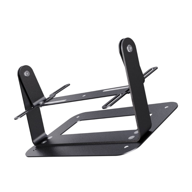 Projector Desk Support, Adjustable Height 360 Rotation Metal Projector ...