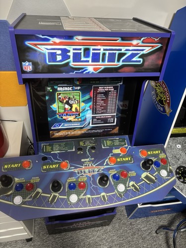 Arcade1Up NFL Blitz Arcade Machine Games, WiFi, Retro Cabinet | eBay UK