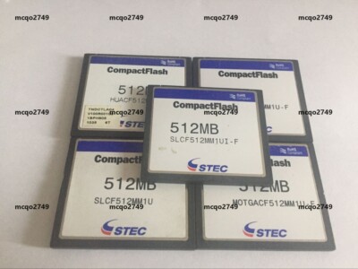 5X STEC 512MB CompactFlash CF Card Memory CARD 512MB SLCF512M1 | eBay