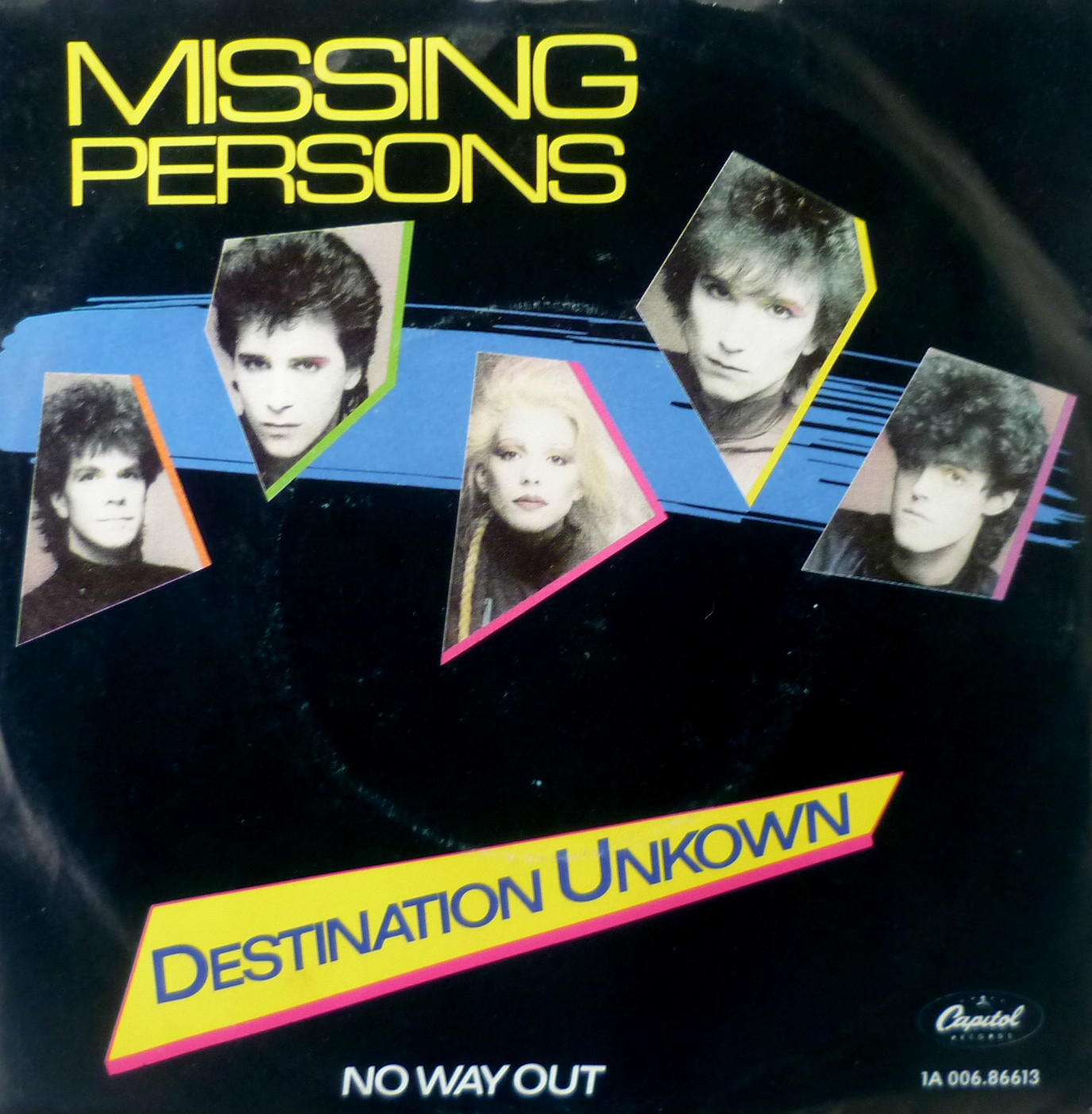 7" 1982 MINT- ! MISSING PERSONS : Destination Unknown | eBay