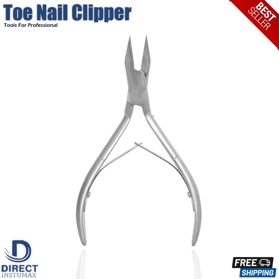 Toenail Clippers for Thick Ingrown Toe Nails Heavy Duty Precision Nail ...