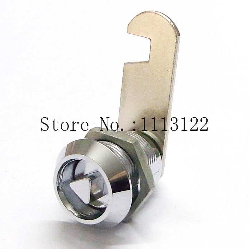 M19-20 Cabinet Cam Lock Triangle Cylinder Lock Industrial Triangular ...