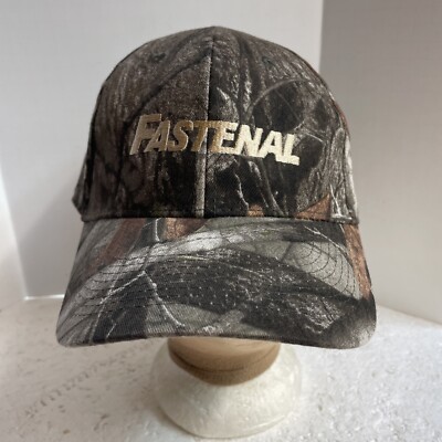 FASTENAL MENS HAT CAMO GENTLY USED GREAT UNIQUE AND AUTHENTIC | eBay