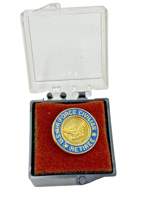 Retired Personnel Air Force Lapel Pin Us Military Quality Customized