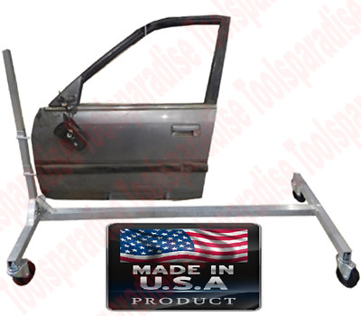 AUTO Body Shop Door Hanger Hanging Painting Stand Dolly Paint Booth