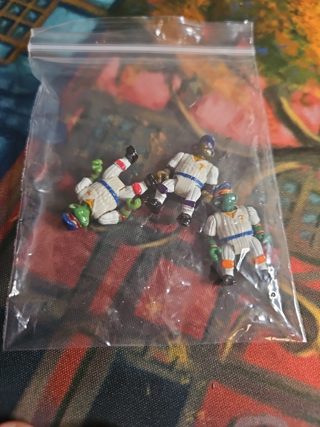 Vintage Teenage Mutant Ninja Turtles Baseball Head Set All 3 Figures | eBay