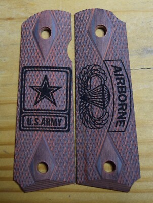 1911/Clones For Kimber/Colt Frames Laser Engraved U.S. Army Logo ...