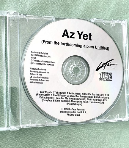 Az Yet ** PROMO CD ** Az Yet - Échantillon | eBay