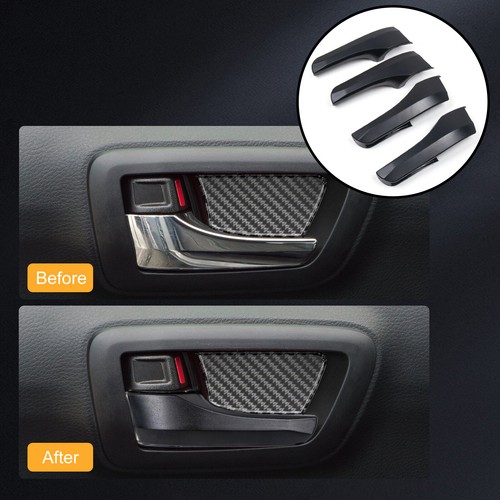 4pcs Snap on Inner Car Door Handle Protective Covers For 2016-2024 ...