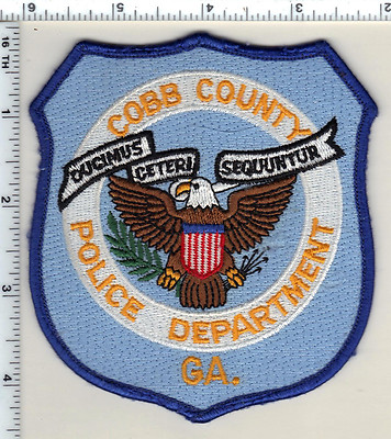 Cobb County Police (Georgia) Shoulder Patch - new from 1993 | eBay