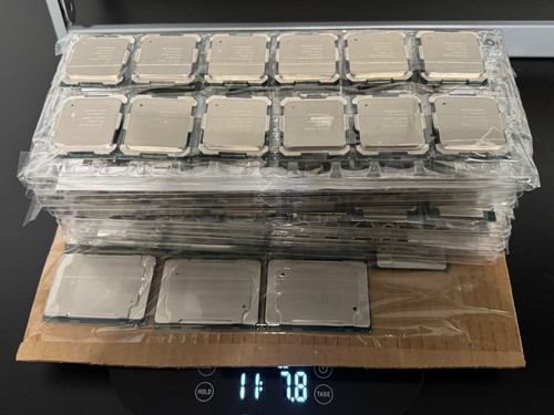 11.5 LB POUNDS Scrap processors Pinless CPU for gold recovery Intel ...