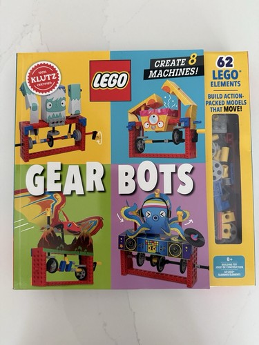 Klutz Gear Bots LEGO Set-New 62 Piece/8 Machine Set | eBay