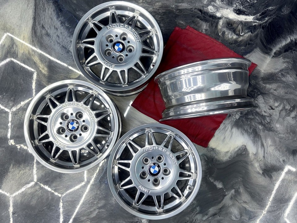 Authentic OEM BMW E36 M3 DS1 7.5x17 INCH BMW Motorsport stamped Wheels ...