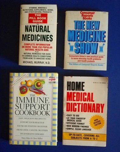 Lot 4 Health Books : THE IMMUNE SUPPORT COOKBOOK PILL GUIDE Medical ...