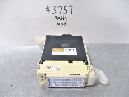 2012 TOYOTA CAMRY LE 4 CYLINDER ENG MULTIPLEX MODULE W/O HAWAII P/N ...