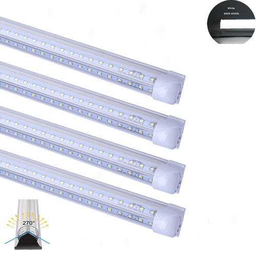 50Pack 5 Foot Led Tube Light 5FT 48W T8 Integrated Led Shop Light ...
