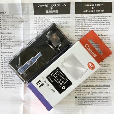 【MINT】Canon Focusing Screen Ef-D for EOS 60D 50D 40D Graph precision ...