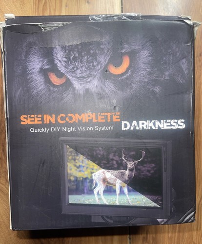 Day & Night Vision Rifle Scope Hunting Sight Infrared 850nm LED IR ...