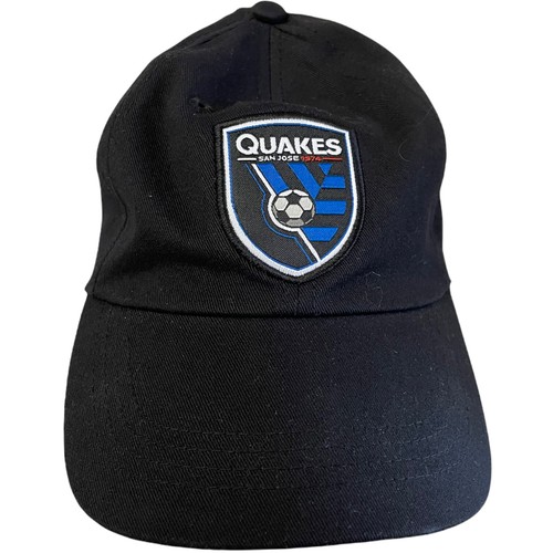 San Jose Quakes Baseball Hat Men's City Adjustable Blue Cross Soccer | eBay