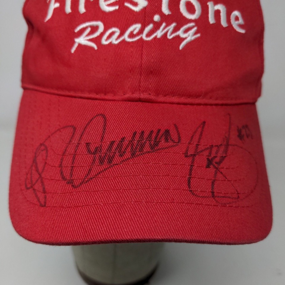 Firestone Racing Men's Snapback Hat Red Size OSFA Embroidered Logo ...