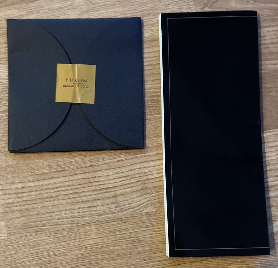 GMC Yukon Folding Cooler, First Aid Kit, Atlas & MORE Genuine OEM New ...