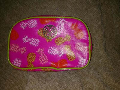 Macbeth Collection by: Margaret Josephs cosmetic bag - bright pink w ...