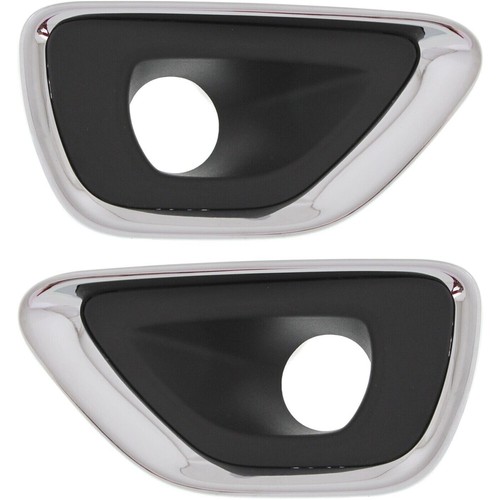 1Pair Fog Light Trim Set For Jeep 2014-2016 Grand Cherokee 68143078AB ...