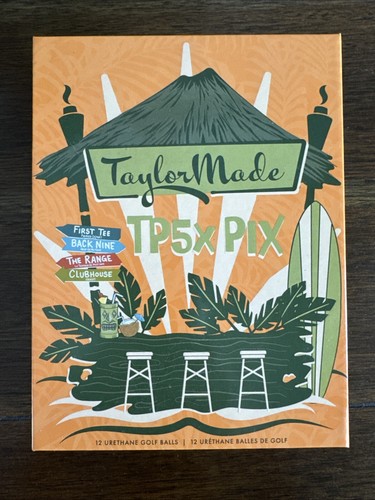 TaylorMade TP5X PIX Hawaii Tiki Limited Edition Golf Balls ~ 1 Dozen ...