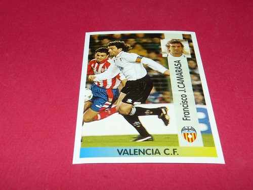 FRANCISCO J. CAMARASA VALENCIA CF PANINI LIGA 96-97 ESPANA 1996-1997 ...