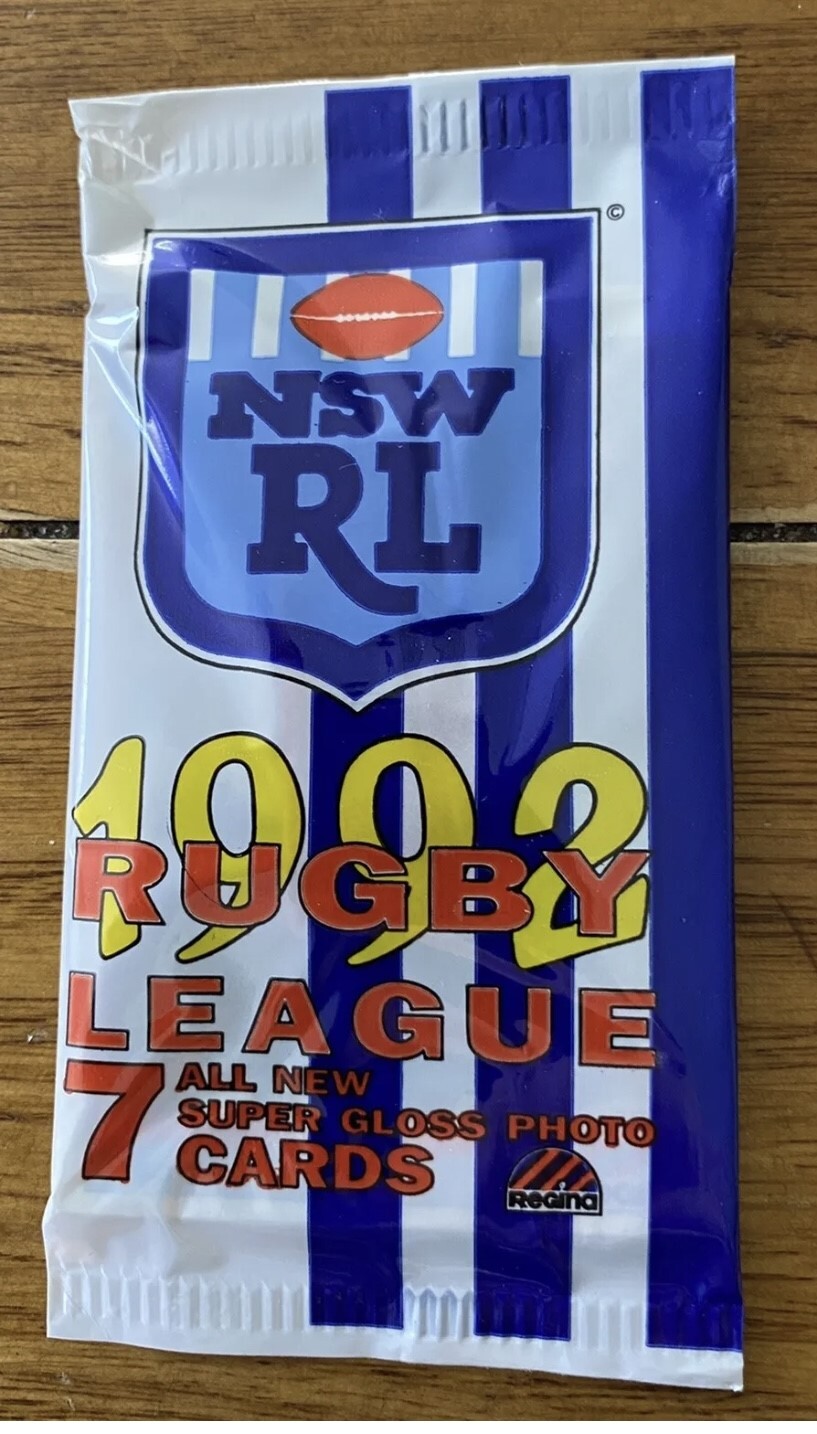 Individual NRL ARL Rugby League Unopened Sealed packs trading cards and ...