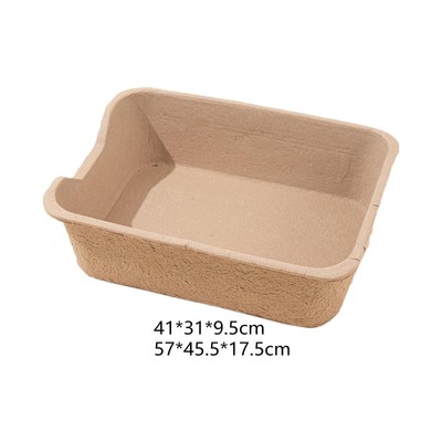 Bac à litière jetable pour chat bac à litière pour animaux de compagnie ...