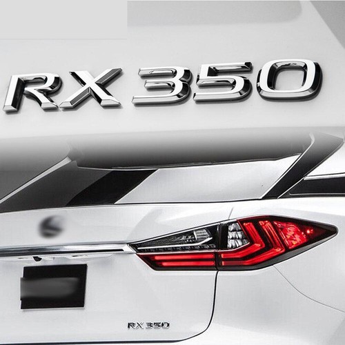 For Lexus Trunk OEM Chrome RX 350 Letter Logo Badge Emblem Car Replace ...