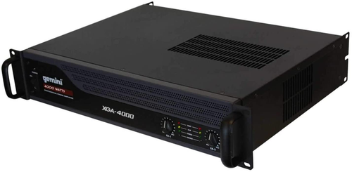 XGA-4000 Class AB 2X 350W Pro-Grade DJ Amplifier - Rack Mount Powered ...