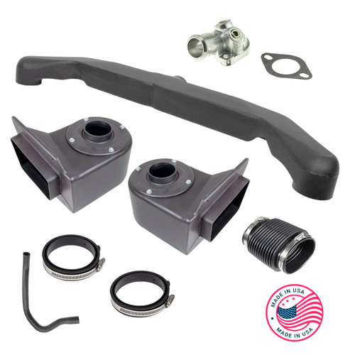 1985-1992 Camaro/Firebird TPI V8 SLP Style Dual Inlet Filter Cold Air ...