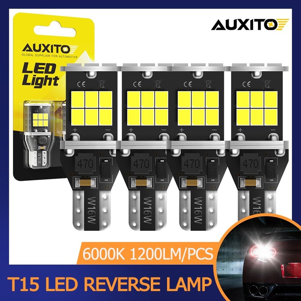 Plug & Play CANBUS Free Error 2400LM 921 912 W16W T15 LED Back up ...